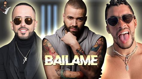 Nacho Yandel Bad Bunny Báilame Remix Sheets
