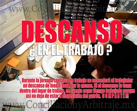 Cuándo trabajas 8 horas Cuánto tiempo tengo para comer Gestion