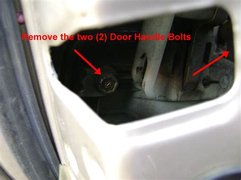 How To Replace Or Repair The Rear Door Handle Door Latch Or Door Lock