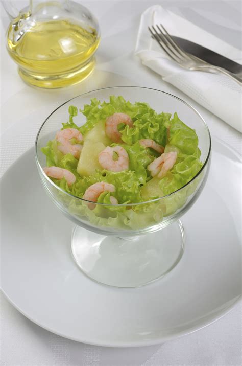 Ensalada tropical de piña y marisco Mejor receta Recetas DIA
