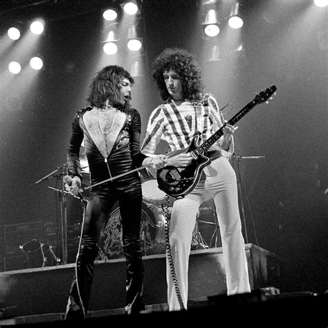 Queen Zdjęcia 1975 79 Queen Freddie Mercury Brian May Freddie Mercury