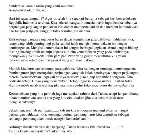 Teks Ceramah Lengkap Gambaran