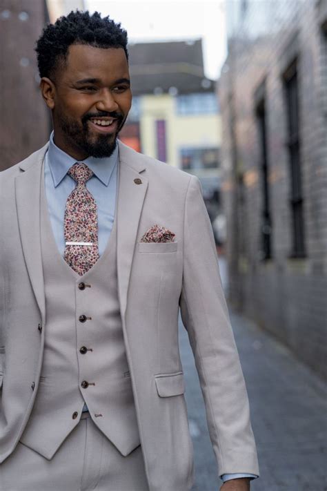 Marc Darcy HM5 Beige Stone Blazer In 2024 Best Wedding Suits Mens