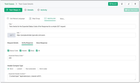 restful api webservices testing using testsigma examples help center