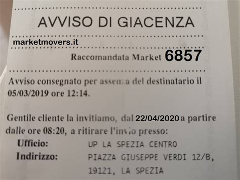 Raccomandata Market Chi La Manda E Cosa Contiene