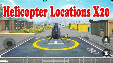 Butterfly Helicopter Locations In Payload Mode Pubg Mobile