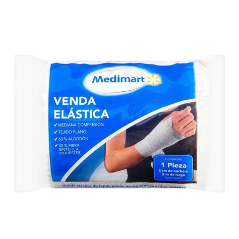 Venda El Stica Medimart Cm X M Pza Walmart