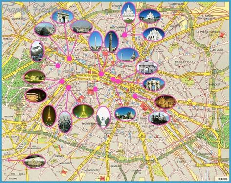 Brussels Map Tourist Attractions TravelsFinders