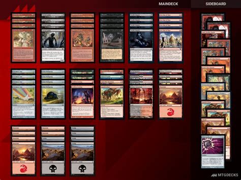 Pauper Goblins Deck By Putrid Goblin MTG DECKS