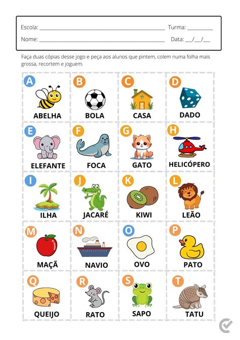 Jogo da memória para imprimir e recortar 14 modelos prontos