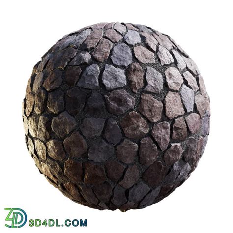 دانلود آبجکت CGaxis Textures Physical 8 StoneWalls Destruction stone