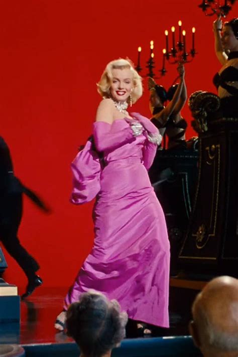 One Iconic Look Marilyn Monroe Gentlemen Prefer Blondes Costumes Fashion Tom Lorenzo Site 13