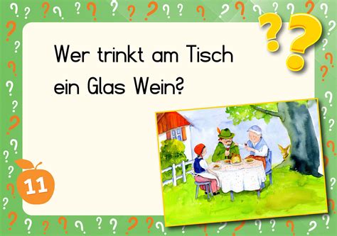 Lesen üben mit Bilderrätseln zu Rotkäppchen 34 Bildkarten zur