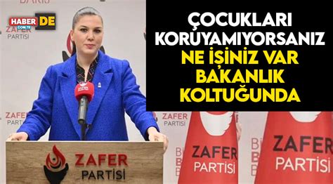 Haberde Tr On Twitter Zafer Partisi Genel Ba Kan Yard Mc S Sevda