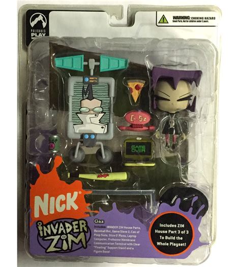 Invader Zim Prototype Palisades Gaz Membrane Action Figure The Best