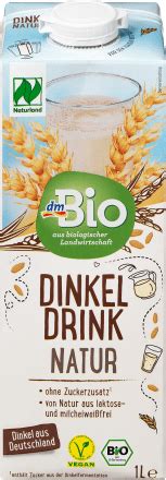 dmBio Pflanzendrink Dinkel natur 1 l dauerhaft günstig online kaufen