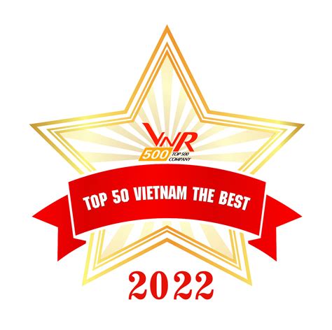 Top 50 Doanh nghiệp xuất sắc nhất Việt Nam năm 2022 Top 50 Vietnam