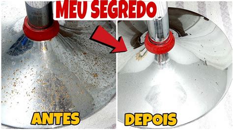 Como remover ferrugem de alumínios utilizando apenas um produto que