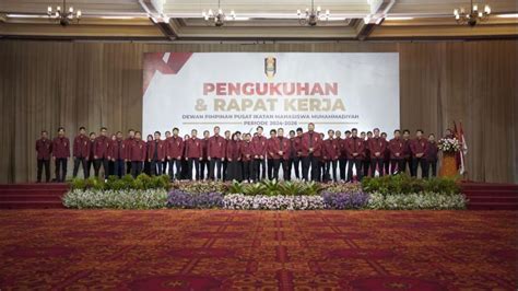 Pelantikan DPP Ikatan Mahasiswa Muhammadiyah Ketum Sampaikan 6 Langkah