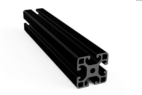 Profil Aluminiowy X Mm Czarny Sklep V Slot Openbuilds Polska