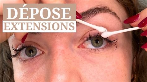 COMMENT FAIRE UNE DÉPOSE DE SES EXTENSIONS DE CILS À LA MAISON YouTube