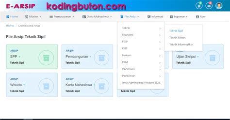 source code aplikasi arsip digital php mysql marketpl