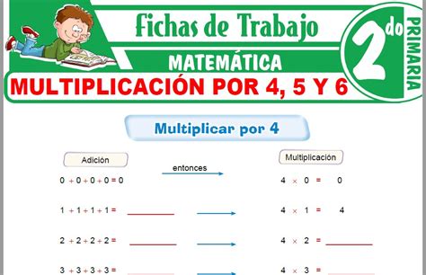 Matem Tica Para Segundo De Primaria Fichas De Trabajo