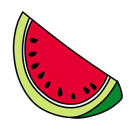 Dibujos De Como Dibujar Sandia Paso 5 3