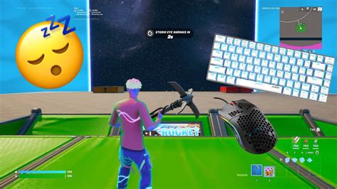 AJAZZ 65 BLUE SWITCHES ASMR Red Switches Chill Keyboard Fortnite