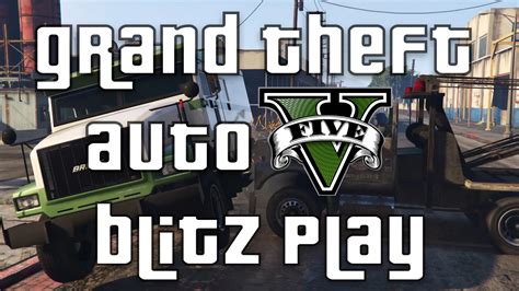 Grand Theft Auto V 38 Blitz Play Walkthrough HQ 60FPS YouTube