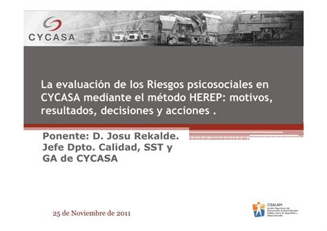 PDF La evaluación de los Riesgos psicosociales en La evaluación