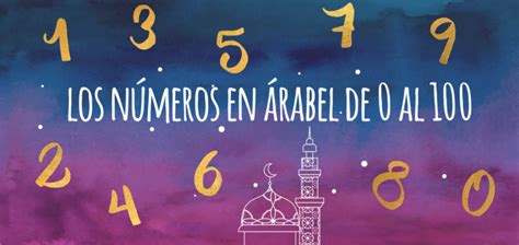 Los números en árabe del 0 al 100