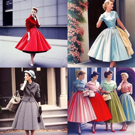 1950s Fashion Midjourney Style Andrei Kovalev S Midlibrary 2 0