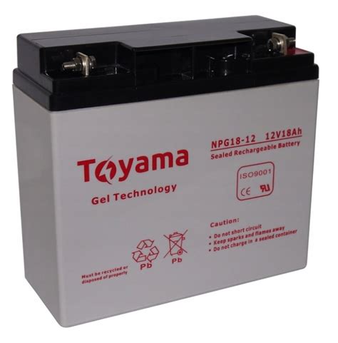 Akumulator Elowy Toyama Npg Ah V Vrla Gel Ic Mk Npg