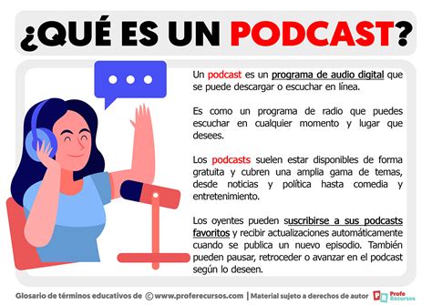 Qué es un Podcast Definición de Podcast
