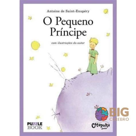 Livro Infantil O Pequeno Príncipe Puzzle Book Editora Catapulta