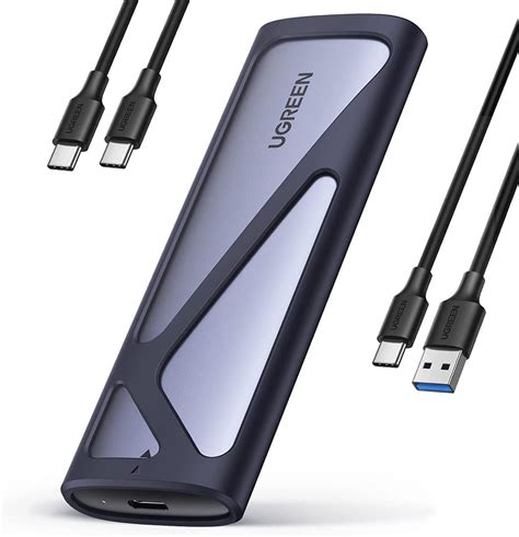 Универсальный переходник внешний бокс UGREEN M 2 NVMe PCI E M2 SATA