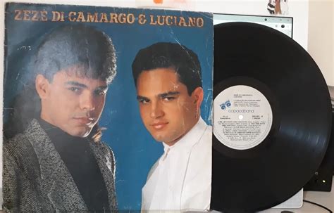 Lp Disco Vinil Zeze de Camargo e Luciano 1992 Coração Esta em Pedaços