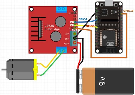 Interface L N Dc Motor Driver Module With Esp Using Arduino Ide