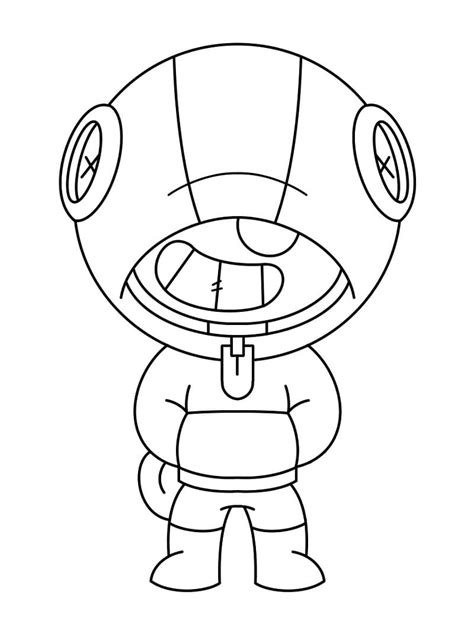 Coloriage Surge Brawl Stars télécharger et imprimer gratuit sur