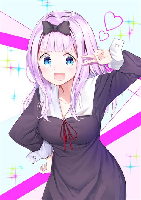 Fujiwara Chika Kaguya Sama Wa Kokurasetai Image By Pixiv Id