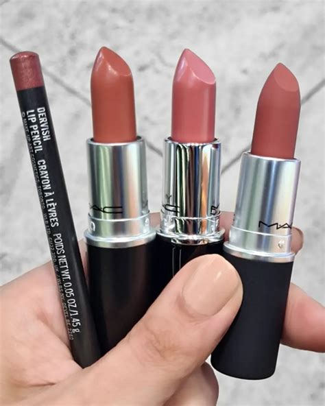 25 Mac Lipstick Swatches 2022 Velvet Teddy Sellout And Brickthrough