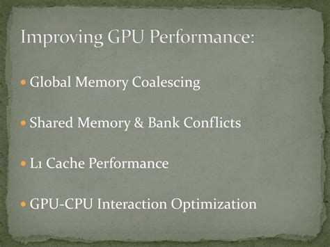 ppt gpu computing techniques powerpoint presentation free download id 2213836