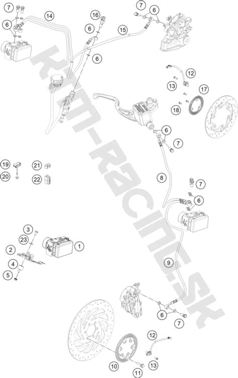 Ktm Racing Sch Ma Abs Pre Model Ktm Naked Bike Duke White