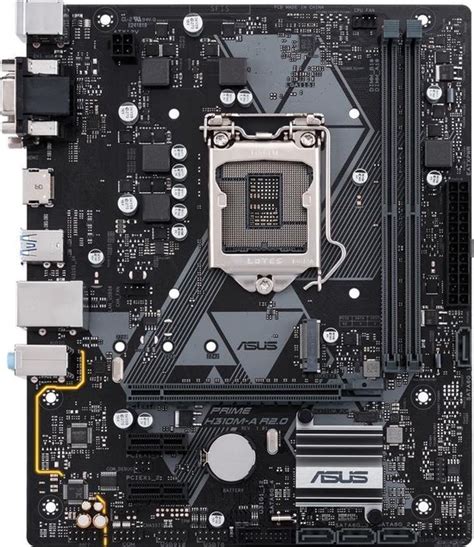 ASUS PRIME H310M A R2 0 Micro SATA ATX Aansluiting LGA1151 H310 USB 3 1