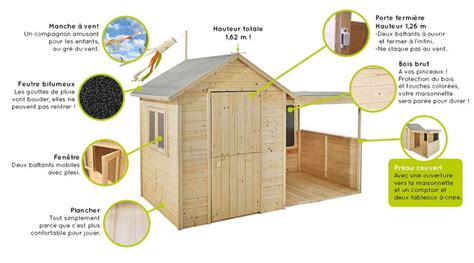 Maison En Bois Pour Enfants Avec Porche Lat Ral Sarah Maisons D