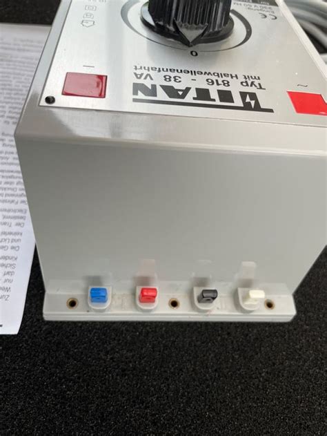 Trafo Titan Typ Va Kaufen Auf Ricardo