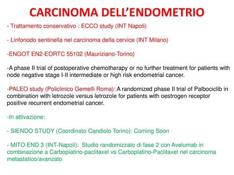 AGGIORNAMENTO STUDI CLINICI IN CORSO Ppt Scaricare