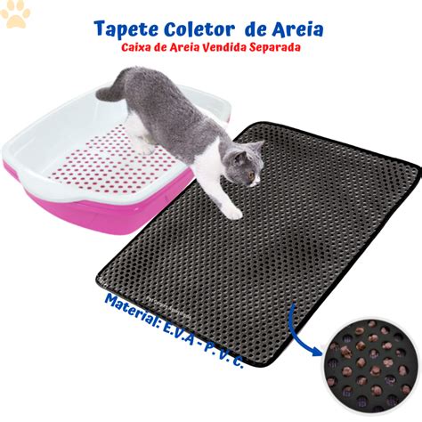 Tapete Limpa Patas P Gatos Anti Sujeira Coletor De Areia M Shopee