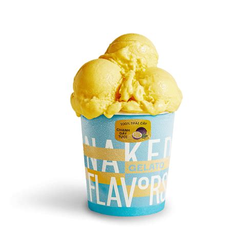 Kem Dâu Tươi Naked Flavors